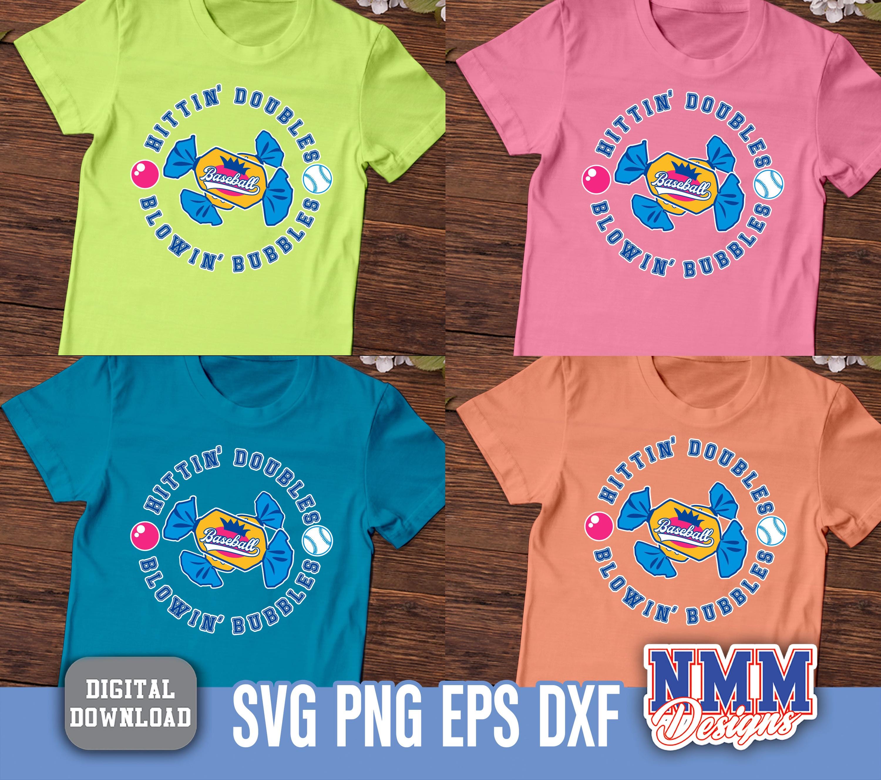 Baseball SVG Bundle Retro Baseball SZN PNG Hit Doubles & Blowing ...