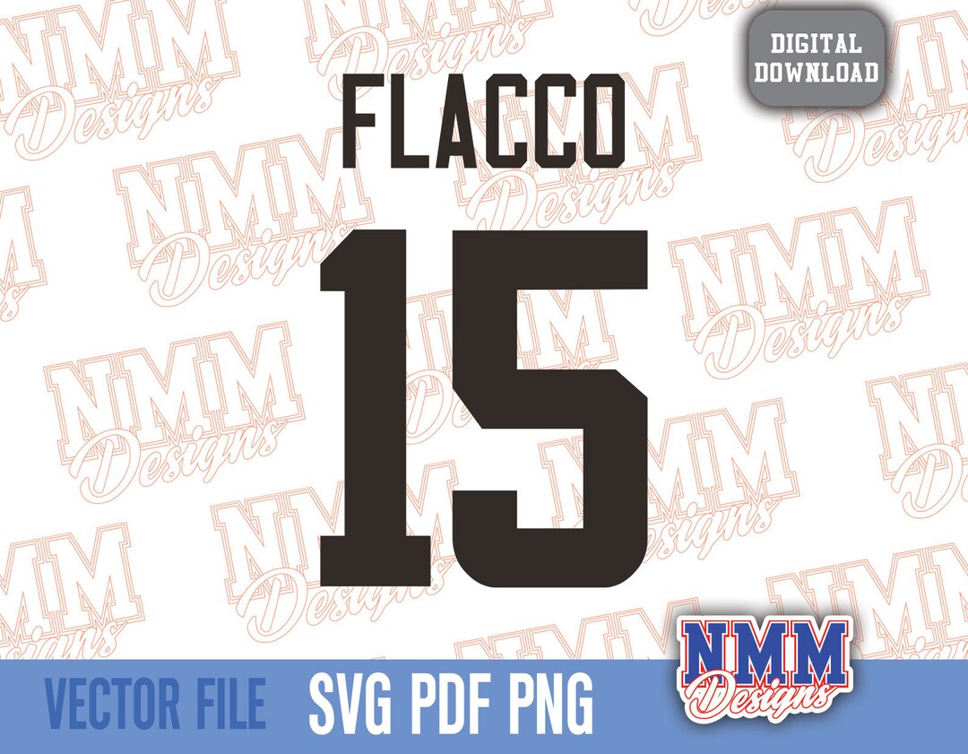 Flacco Jersey svg png, pdf, svg files for cricut, vinyl cut file, for ...