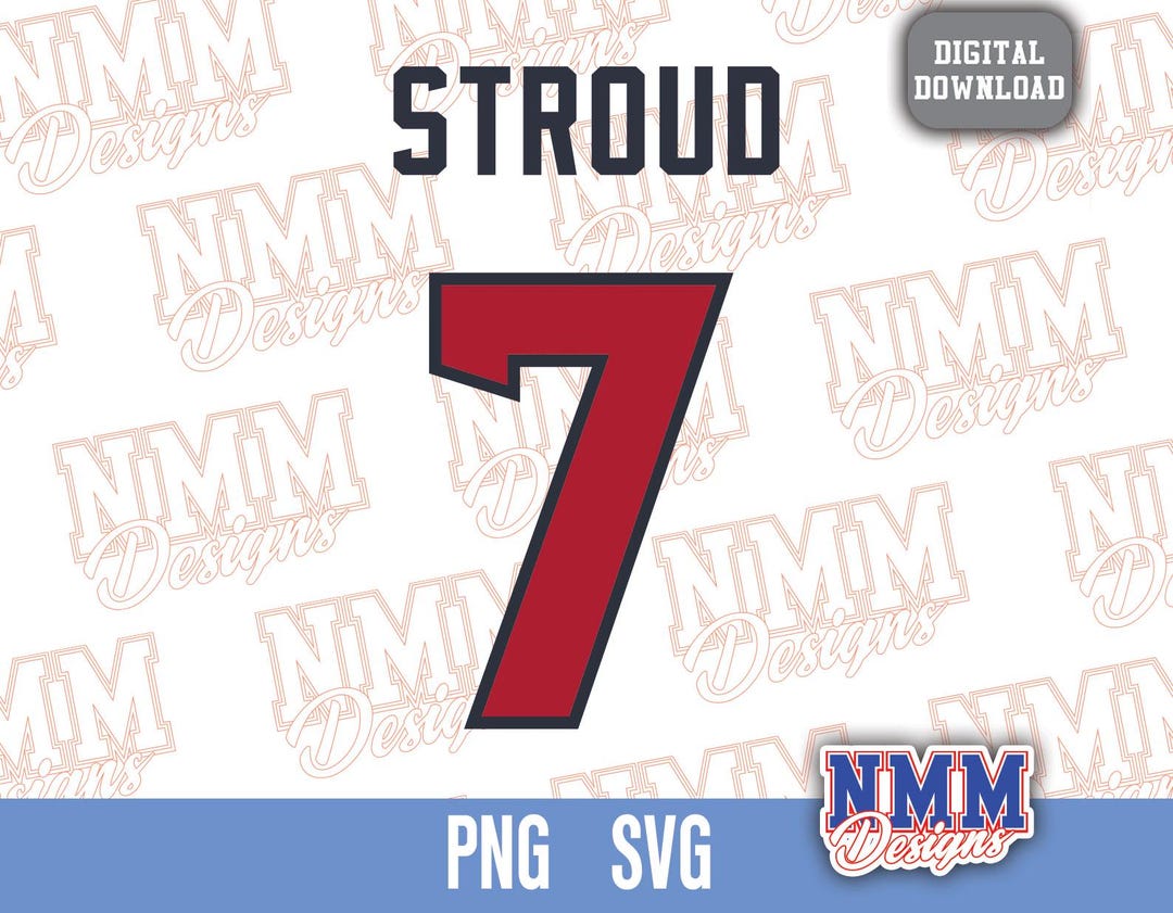 Stroud Jersey SVG PNG: School Sports Design (digital Download) - Etsy
