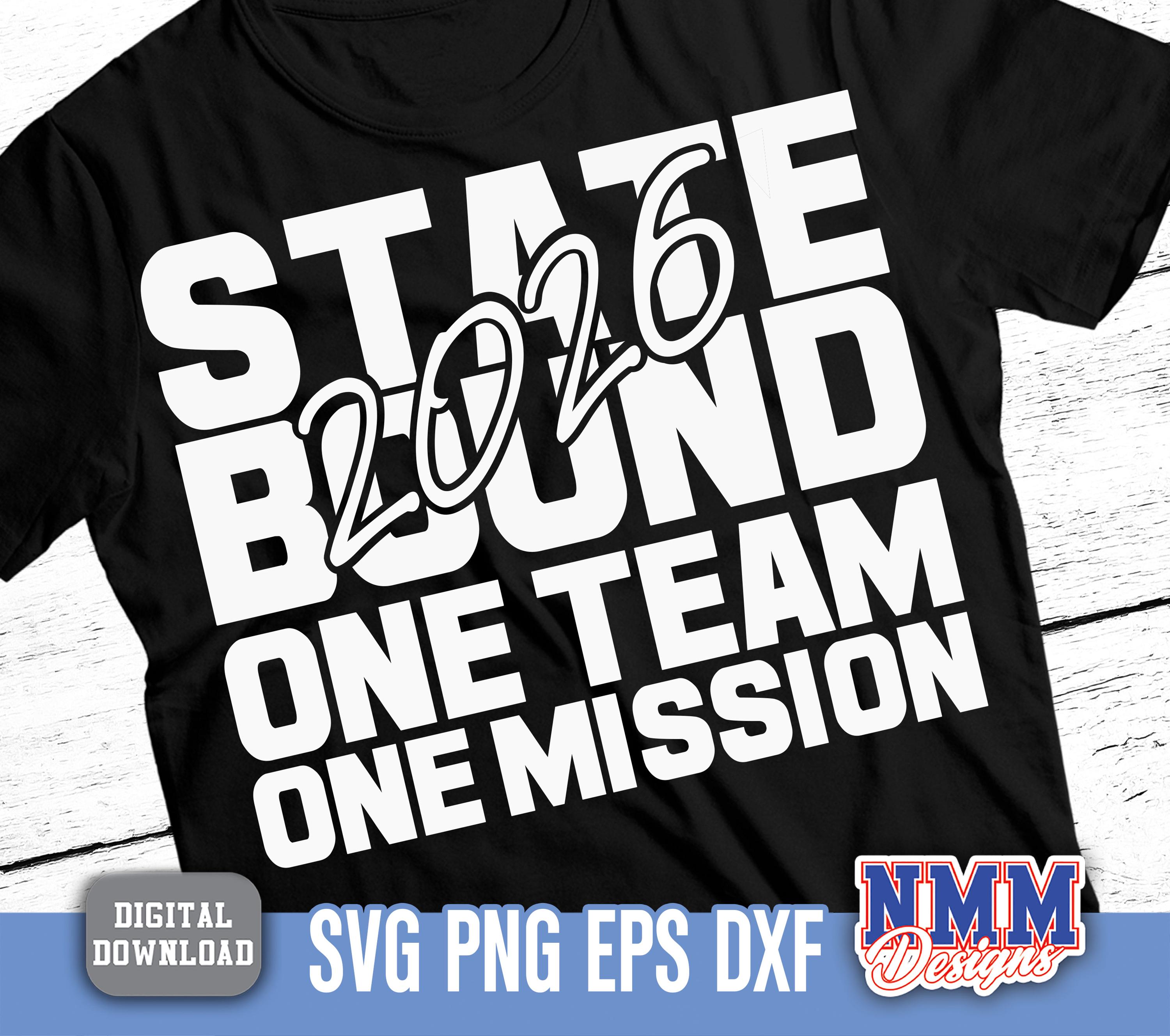 State Bound SVG & PNG - State Tournament Shirt, Championship Ring ...