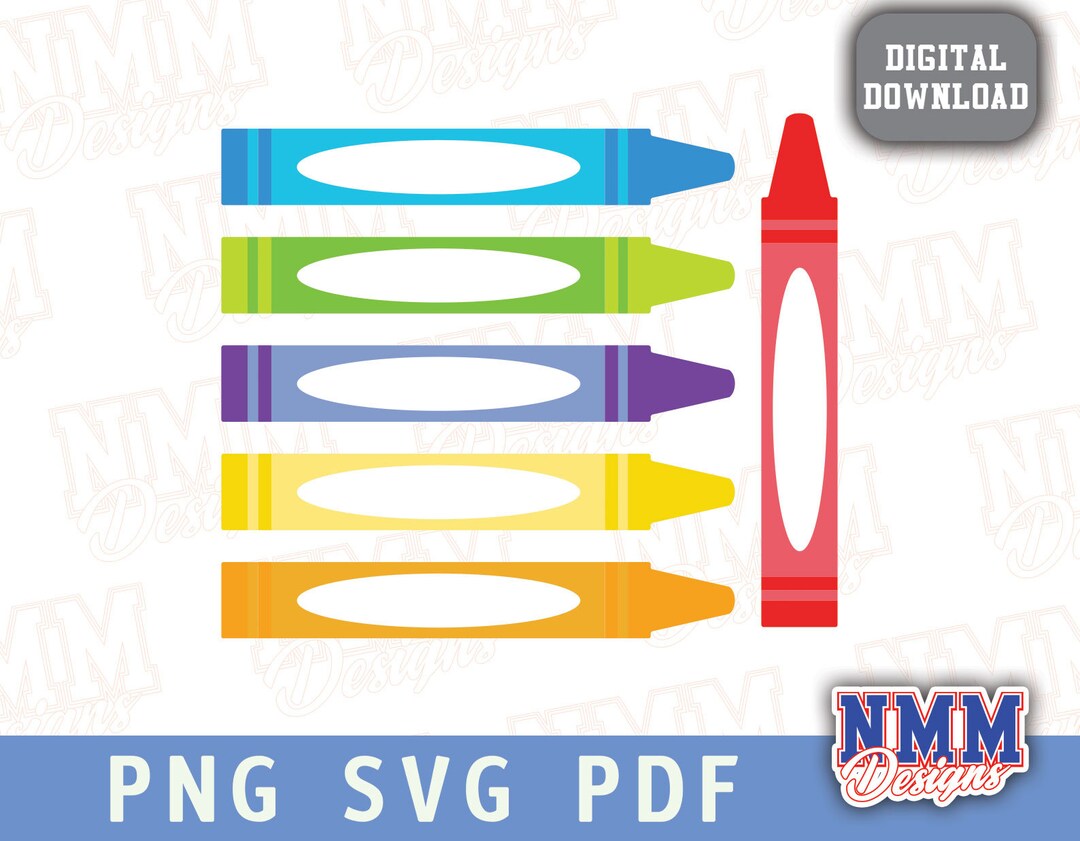 Crayon Svg, Crayon Set Svg, Crayon Cut File, Crayon Svg Design - Etsy