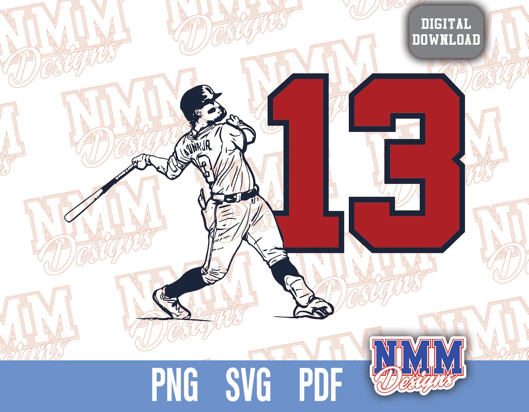 Acuna Svg Png, Pdf, Svg Files for Cricut, Vinyl Cut File, for Shirts ...