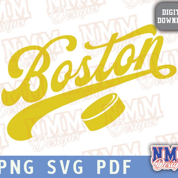 Boston Bruins Svg - Etsy