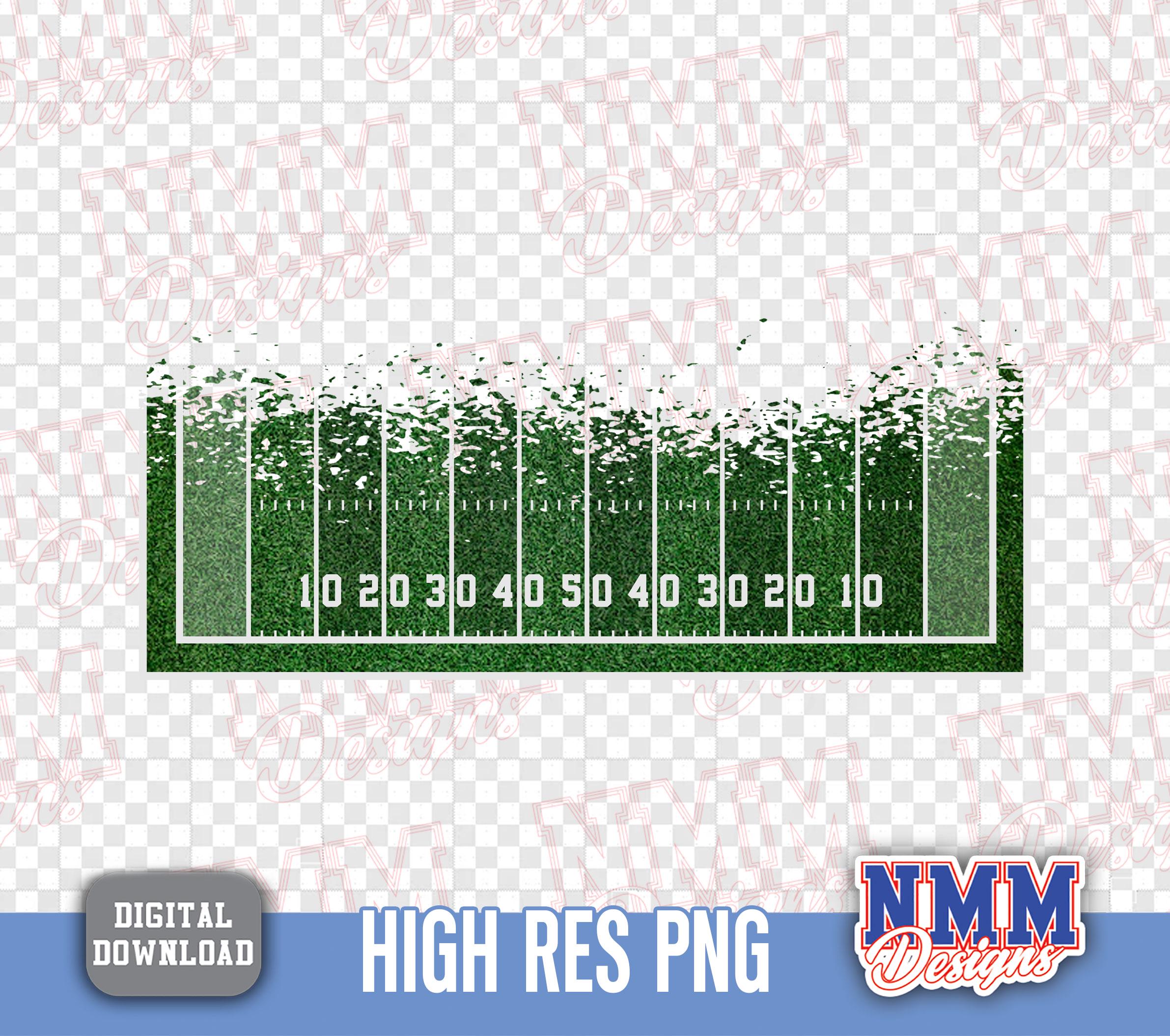 Football Field Sublimation Design: PNG, SVG, PDF (digital Download ...