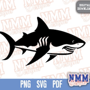 Shark SVG | Outdoor SVG | Shark Decal T-shirt Sticker Graphics | Cut ...