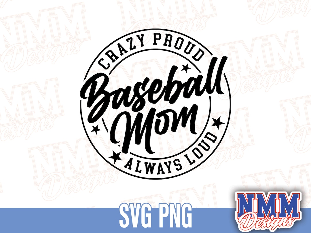 Baseball Mom SVG - Cute Baseball Cut Files for Cricut & Silhouette ...