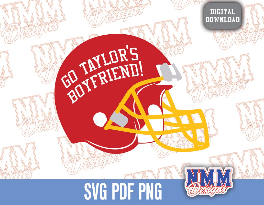 Go Taylor's Boyfriend! Kelce KC Svg Png, Pdf, Svg Files for Cricut ...