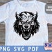 Werewolf Svg, Creepy Spooky Halloween Png, Classic Movie Monsters Cut ...