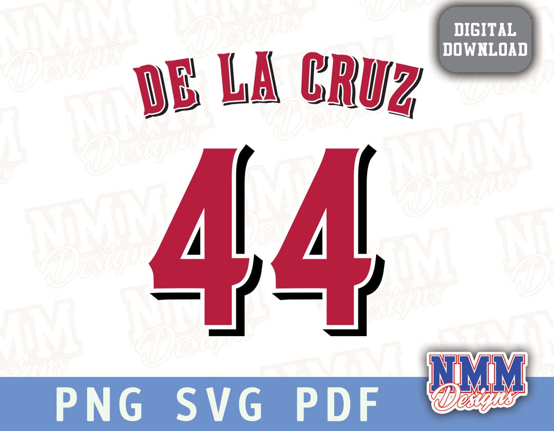 De La Cruz Jersey svg png, pdf, archivos svg para cricut, archivo ...