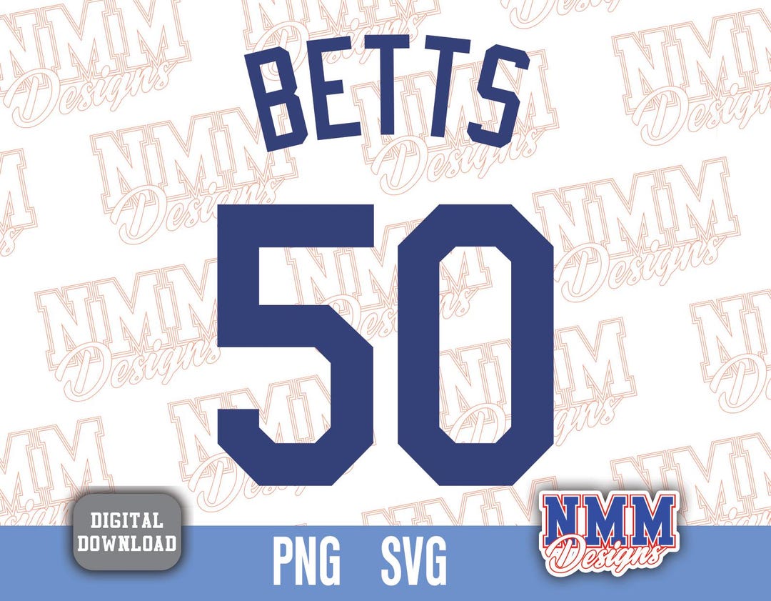 Betts Jersey SVG PNG: Cricut Cut File, School Sports (digital Download) - Etsy