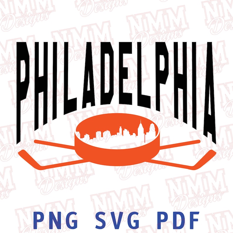 Philadelphia Hockey Team SVG: Cricut & Silhouette Cut File (digital ...