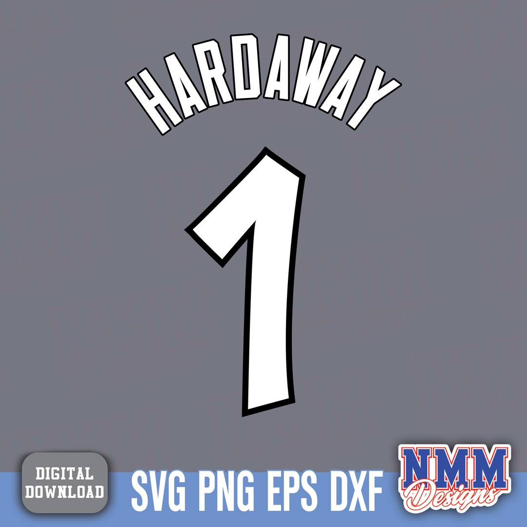 Hardaway Jersey Svg Png, Pdf, Svg Files for Cricut, Vinyl Cut File, for ...