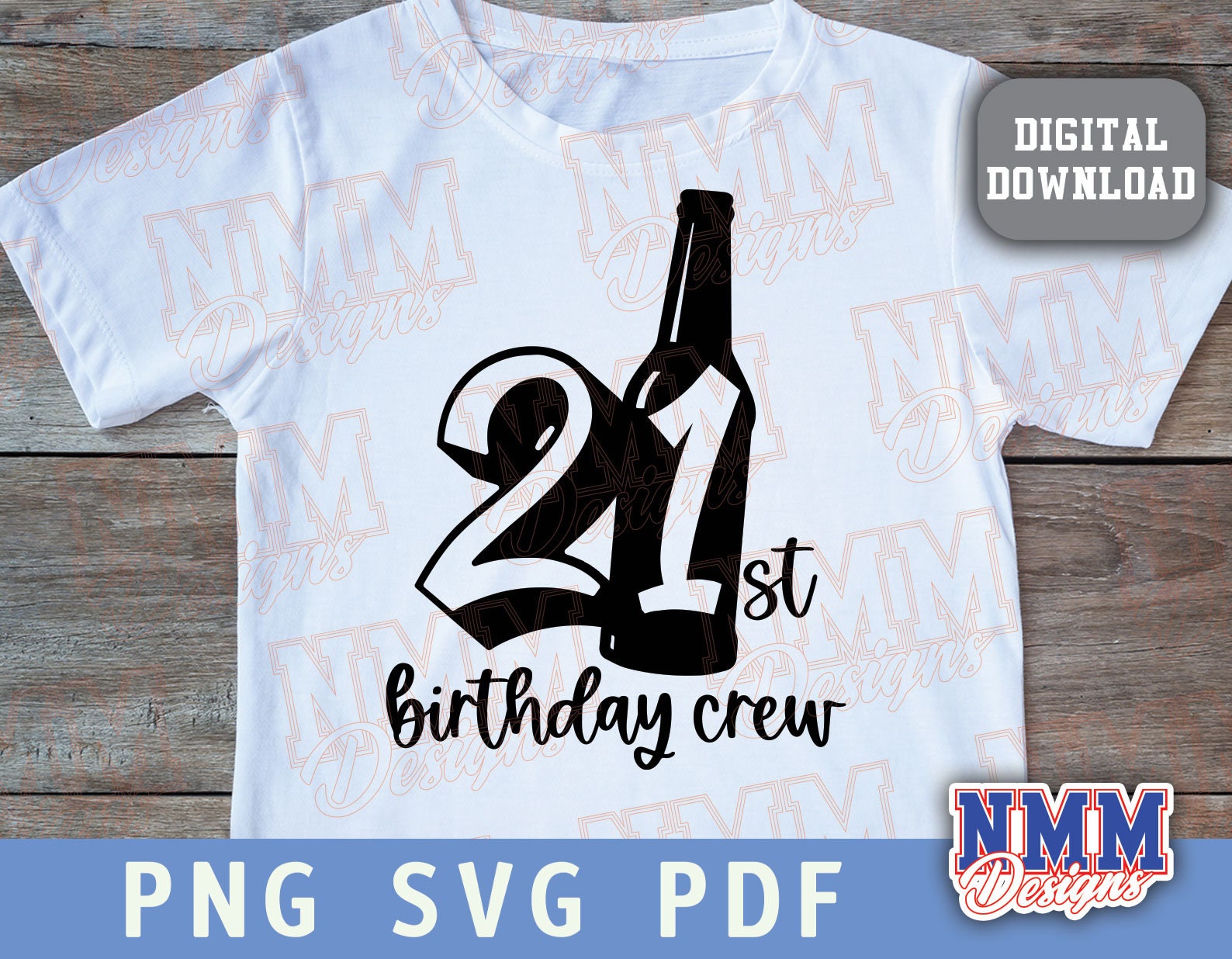 21st Birthday Crew SVG: Beer, Party Design (digital Download) - Etsy
