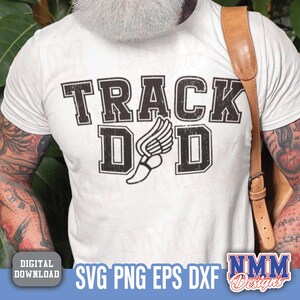 Track Dad SVG PNG | Cute Cut File for Father's Day, DIY Projects ...