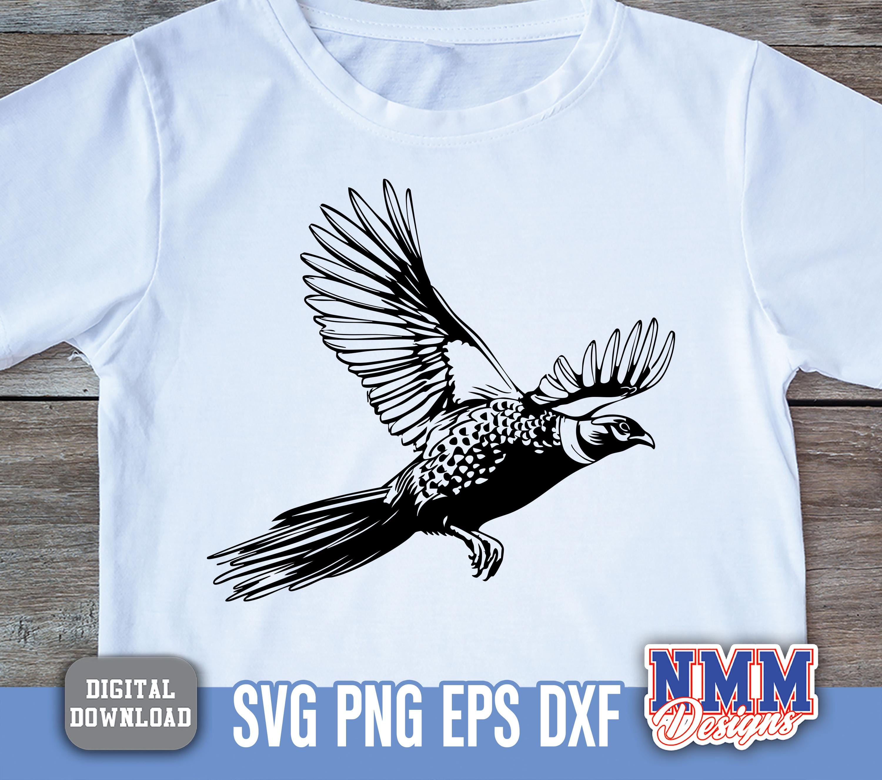 Flying Pheasant Vector Design Files | SVG PNG PDF (digital Download) - Etsy