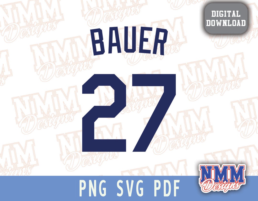 Bauer Jersey Svg Png, Pdf, Svg Files for Cricut, Vinyl Cut File, for ...