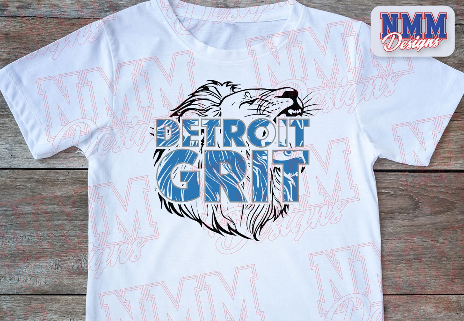Detroit Grit Football SVG: Lion Cut File (digital Download) - Etsy