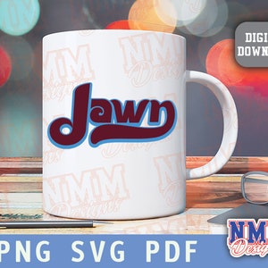 Jawn Philly Sports Svg Png Pdf Svg Files for Cricut Vinyl - Etsy