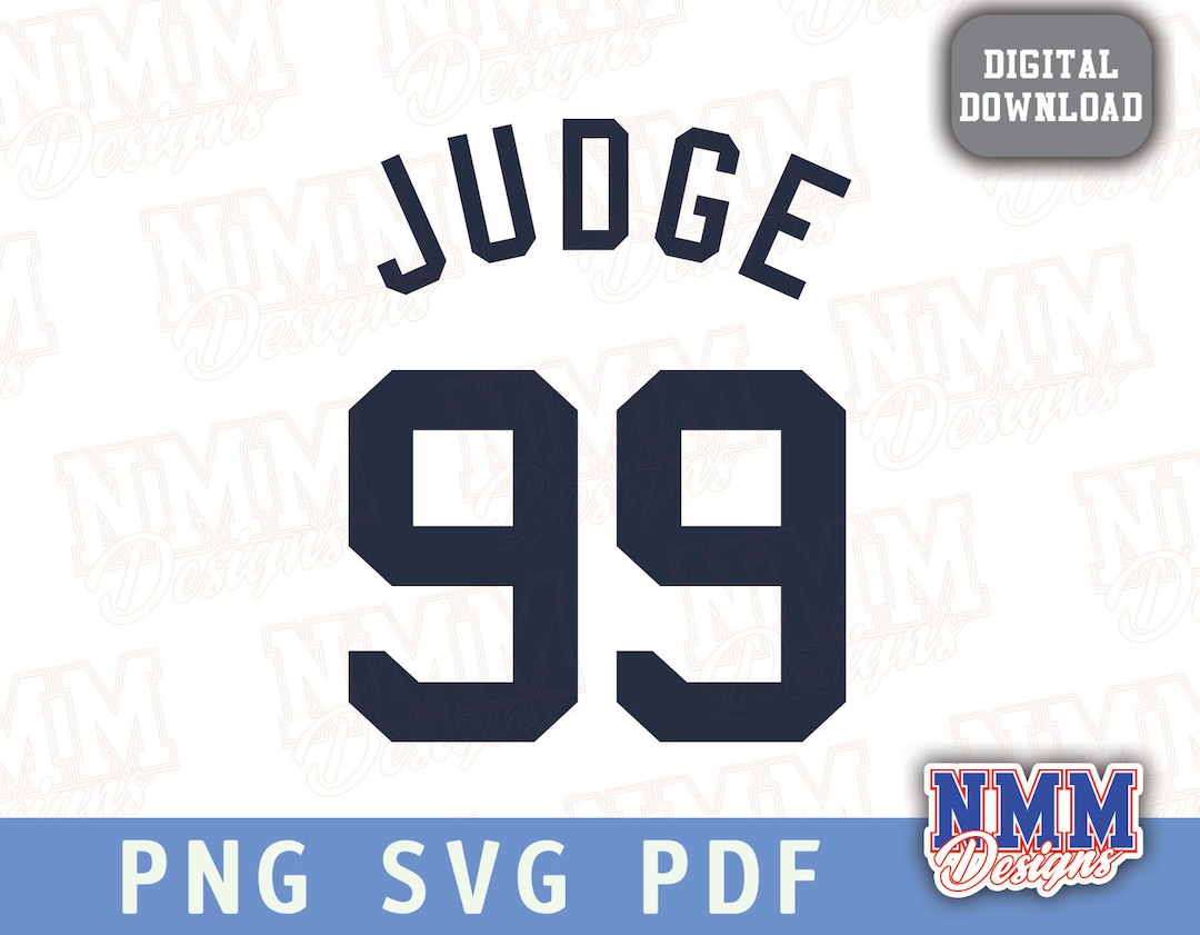 Judge Jersey Svg Png, Pdf, Svg Files for Cricut, Vinyl Cut File, for ...