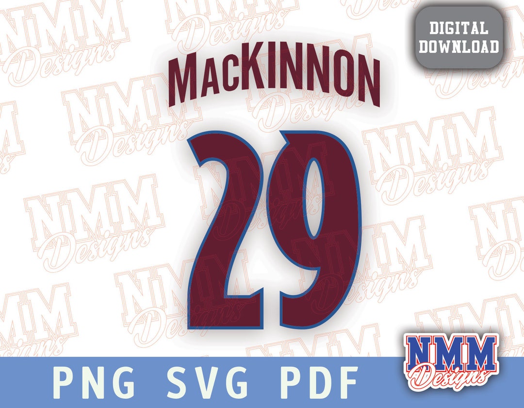 Mackinnon Jersey Svg Png, Pdf, Svg Files for Cricut, Vinyl Cut File ...