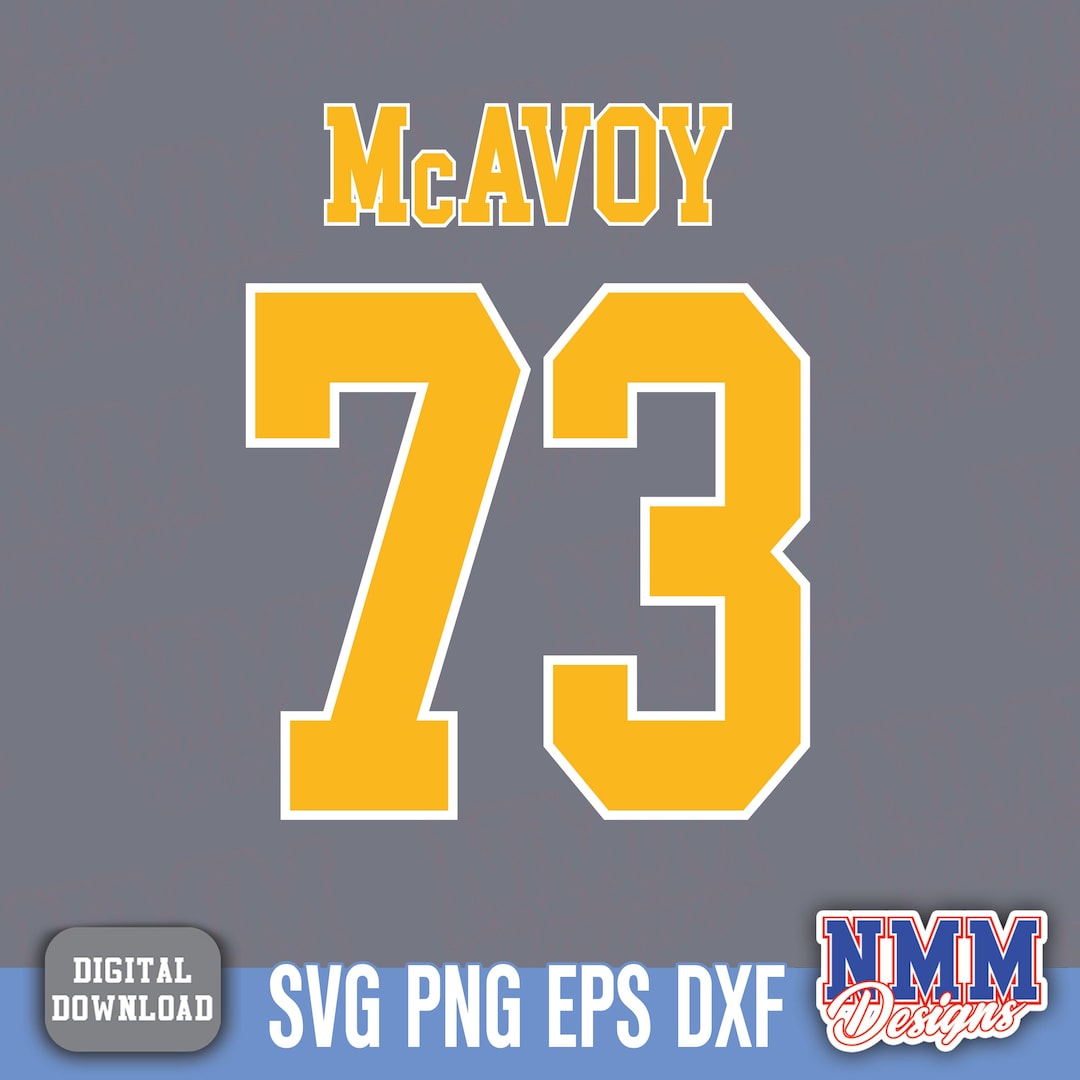 Mcavoy Jersey Svg Png, Pdf, Svg Files for Cricut, Vinyl Cut File, for ...