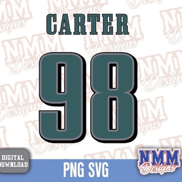 On Carter Svg - Etsy