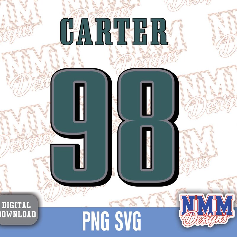 On Carter Svg - Etsy