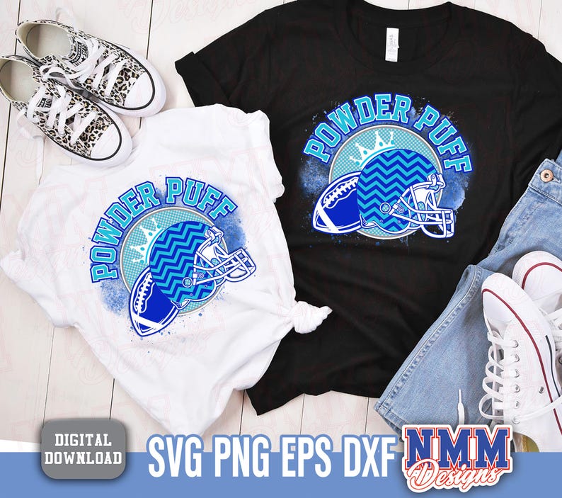 Powder Puff Football PNG: DIY Shirt, Decal Design (digital Download) - Etsy