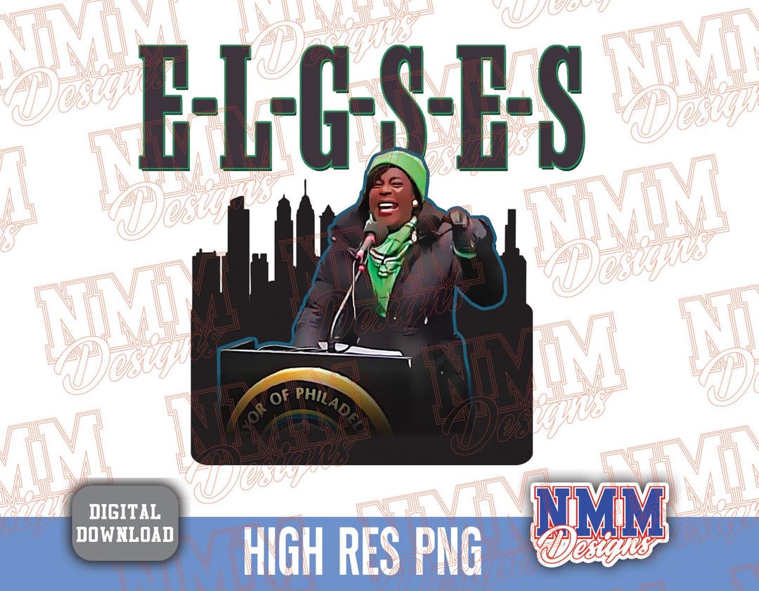 ELGSES Png, Sublimation DTF Files for Iron on Philly Football Fly E-L-G ...