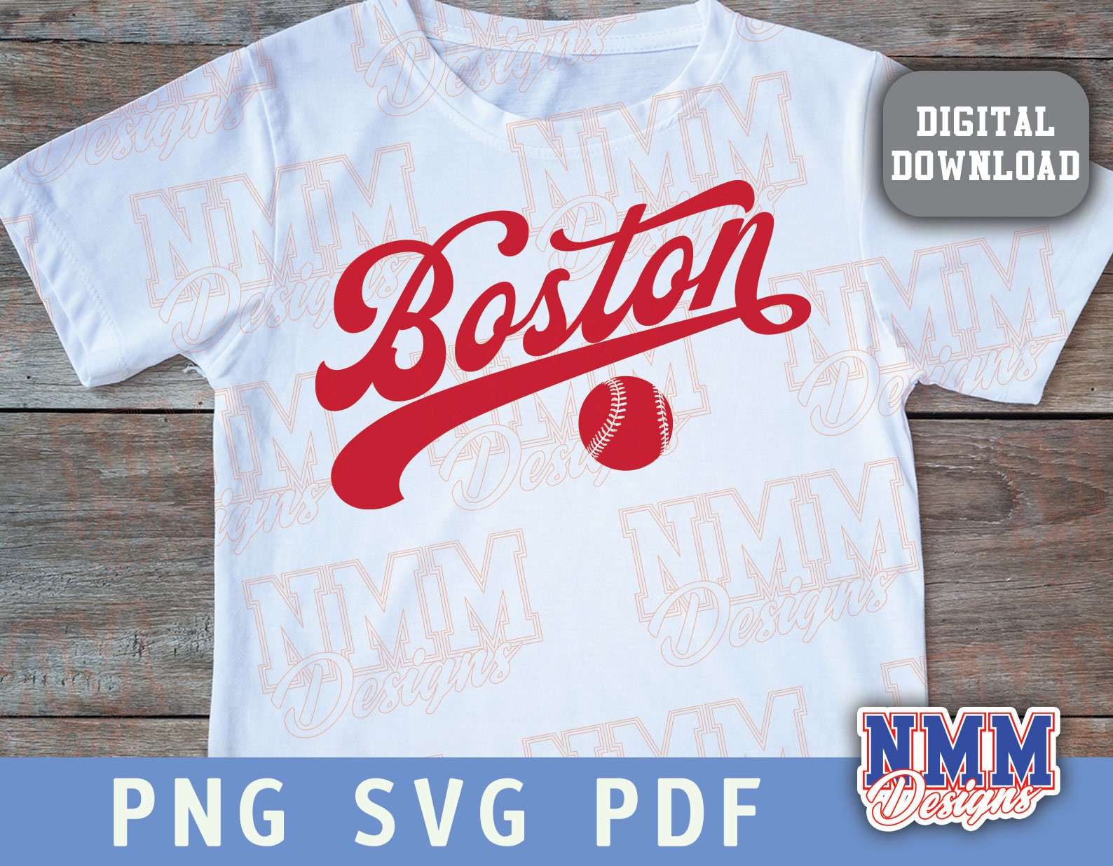 Boston Baseball Svg Png Pdf Svg Files for Cricut Vinyl Cut - Etsy