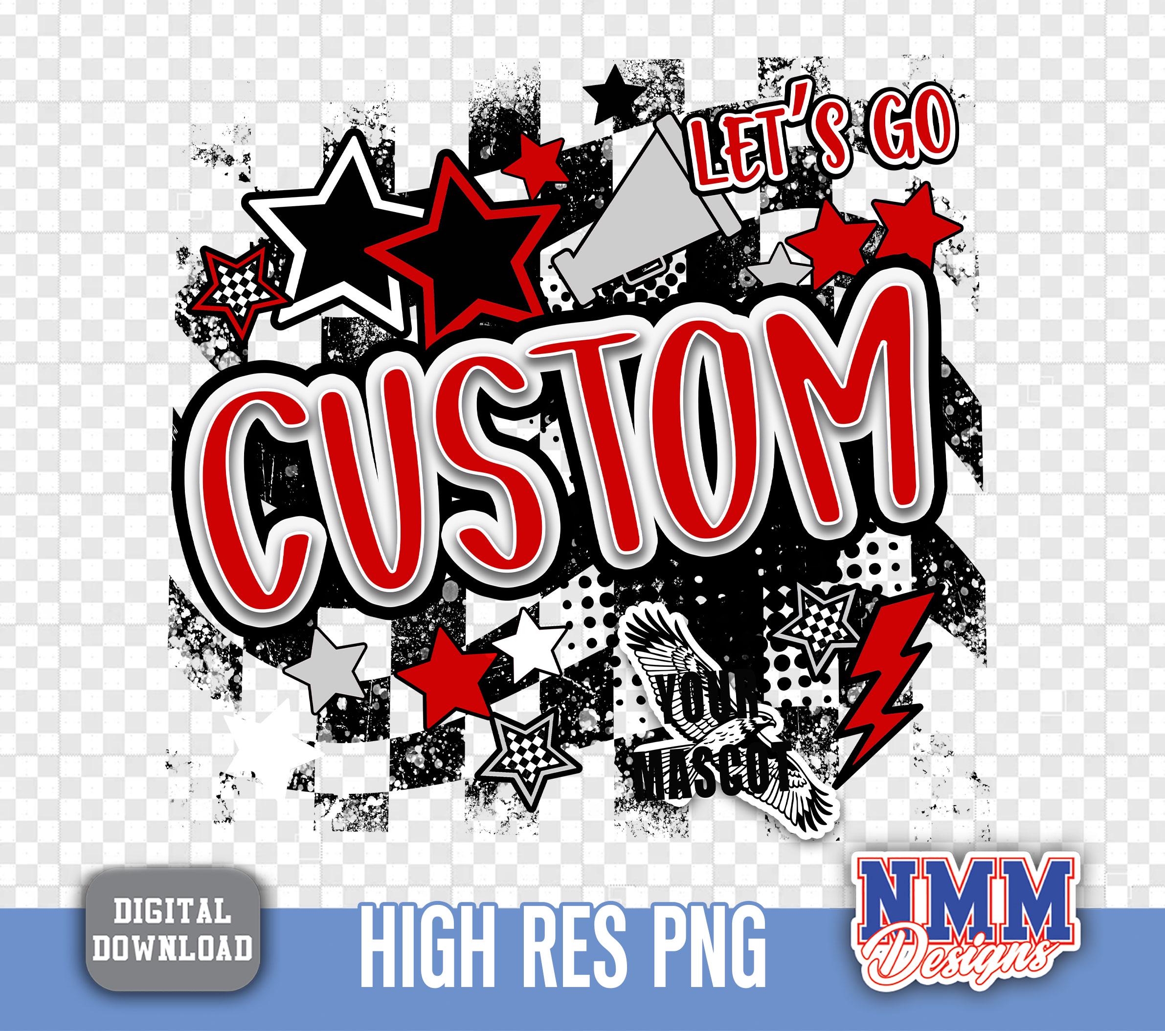 Custom School Mascot PNG: Team Spirit Design (digital Download) - Etsy
