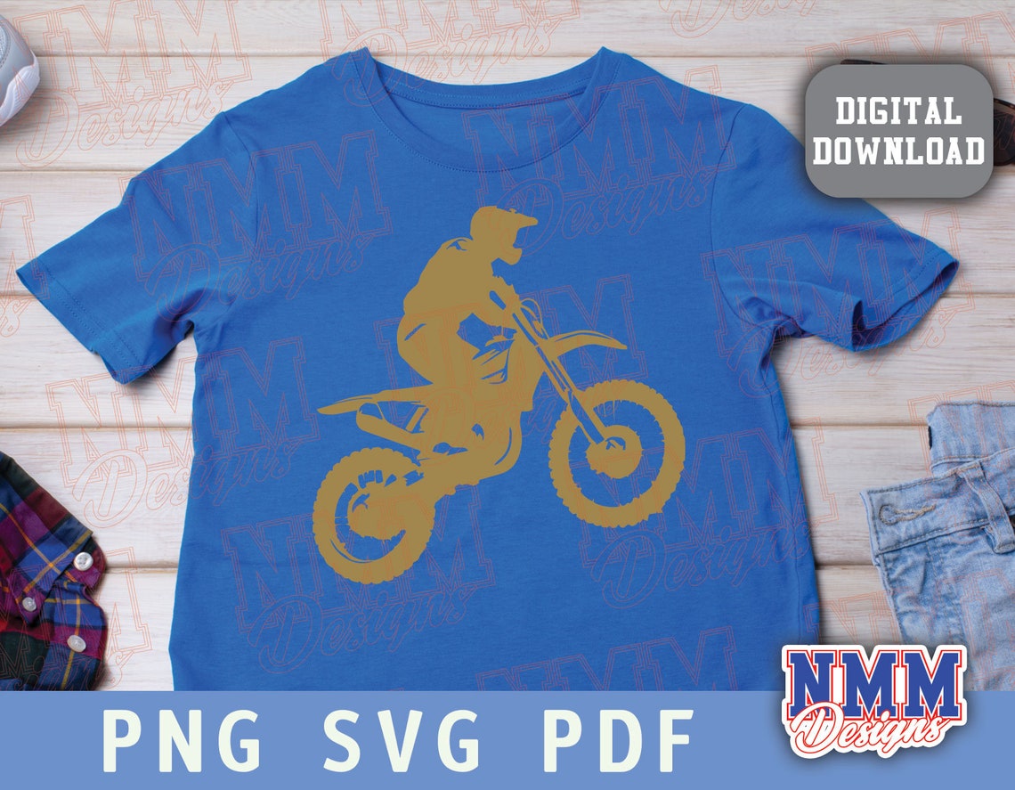 Motocross Svg Motorcycle Svg Dirt Bike Svg Racing Svg - Etsy
