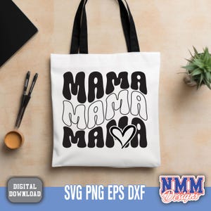 Mama SVG File - Instant Download for Cricut, Mama Life & Word Design ...