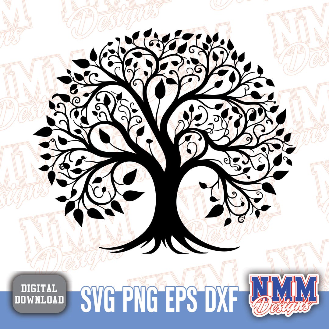 Family Tree SVG Bundle: Ancestry Design for Cricut, Silhouette (digital ...