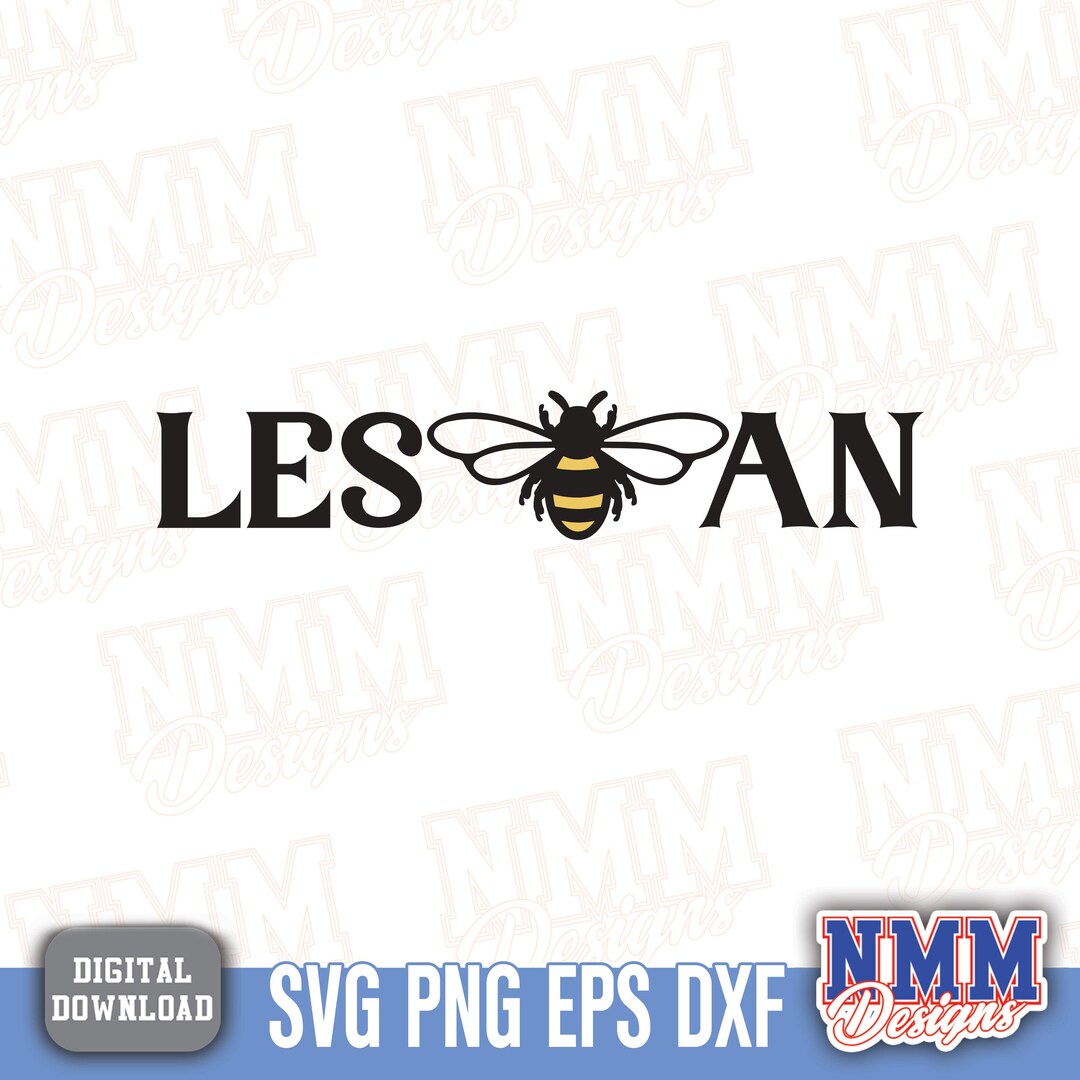 Lesbian Les BEE Pride PNG: Rainbow LGBT Graphic (digital Download ...