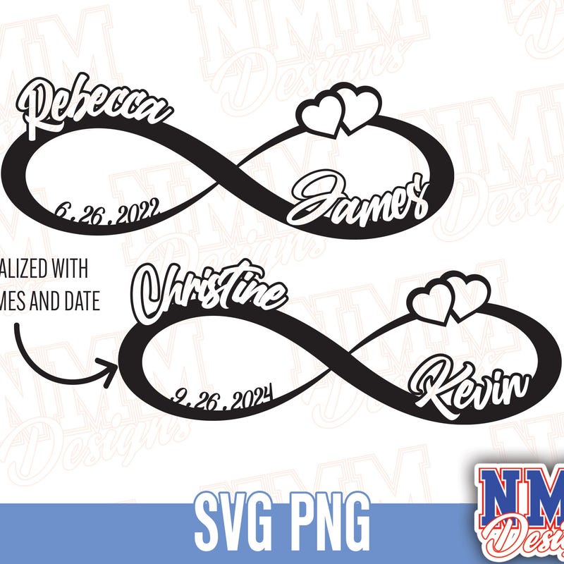 Infinity Name Sign - Etsy
