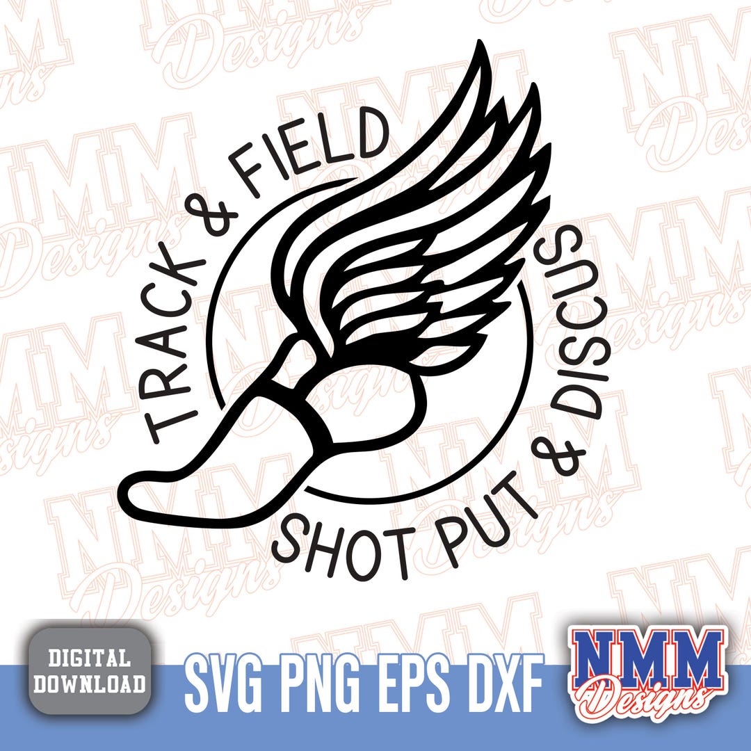 Track and Field SVG Bundle: Athletic Sports Clipart (digital Download ...
