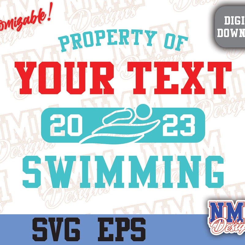 Swim Svg - Etsy