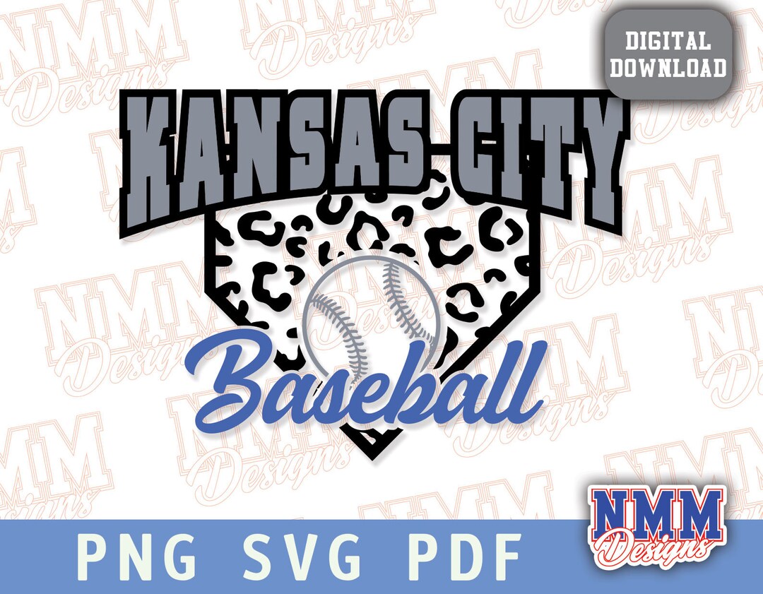 KC Baseball SVG: Kansas City Vector Cut File (digital Download) - Etsy