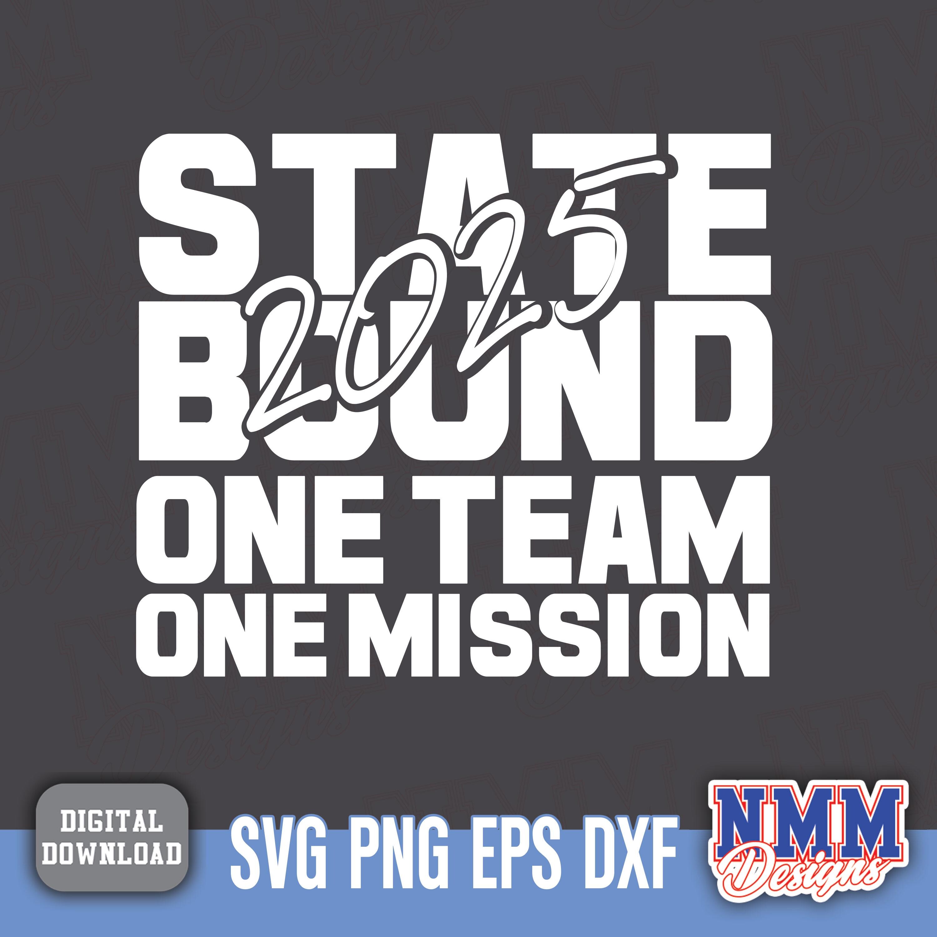 State Bound SVG & PNG - State Tournament Shirt, Championship Ring ...