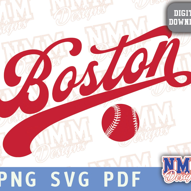 Boston Red Sox Svg - Etsy
