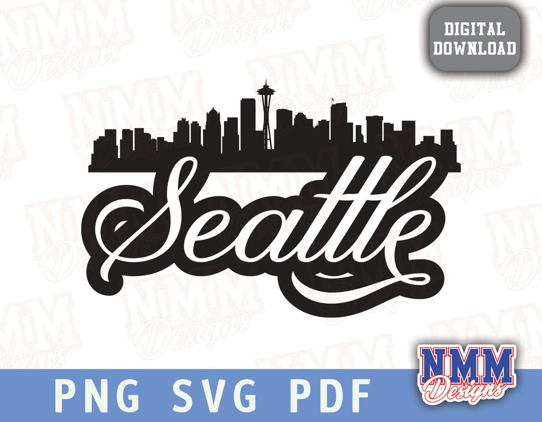 Seattle Svg Png, Pdf, Svg Files for Cricut, Vinyl Cut File, Iron on SEA ...