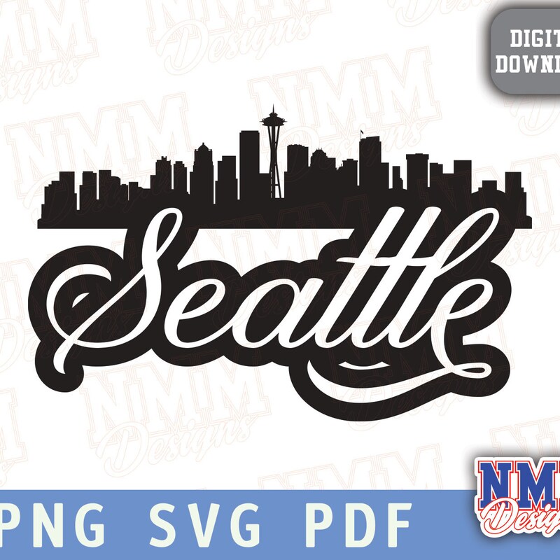 Seattle Svg - Etsy