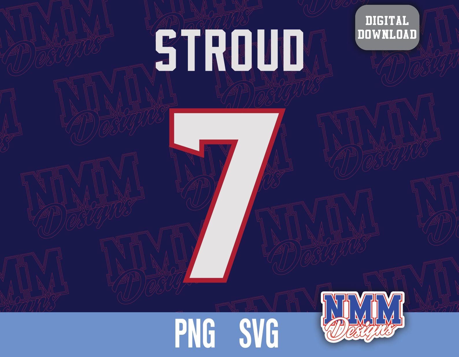 Stroud Jersey SVG PNG: School Sports Design (digital Download) - Etsy