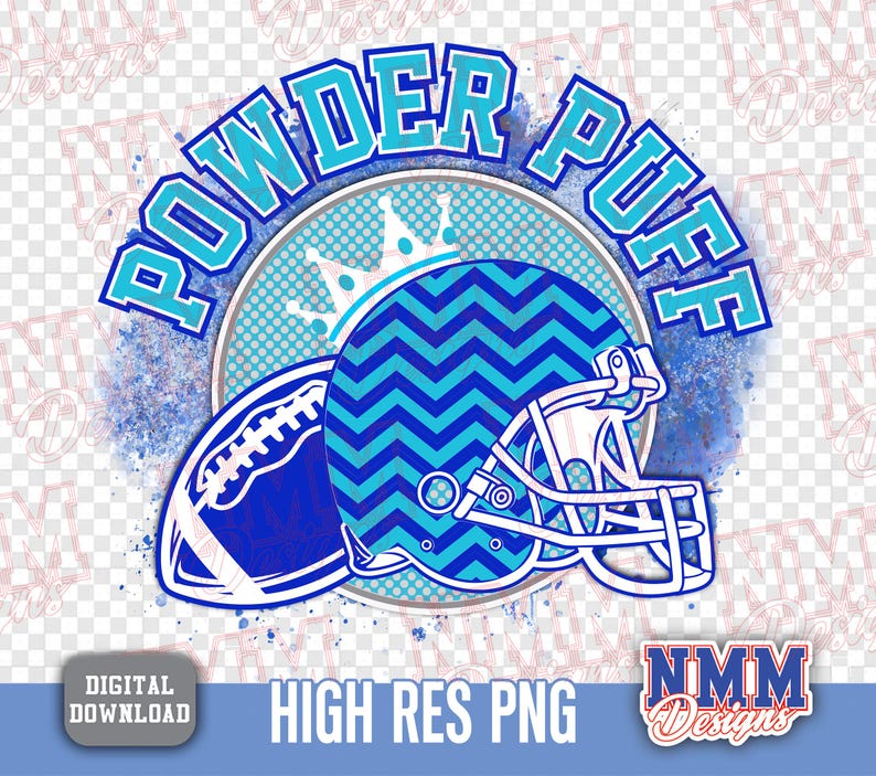 Powder Puff Football PNG: DIY Shirt, Decal Design (digital Download) - Etsy