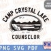 Camp Crystal Lake Sign Digital Download - Etsy