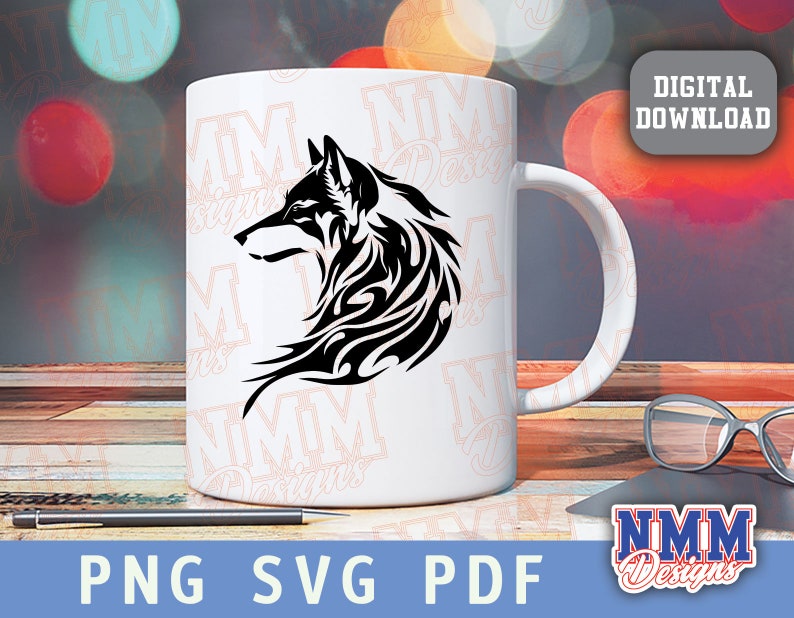 Wolf SVG File for Cricut for Silhouette Cut Files Png - Etsy