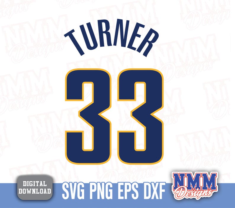 Turner Jersey SVG: Cricut Cut File, School Sports Design (digital ...