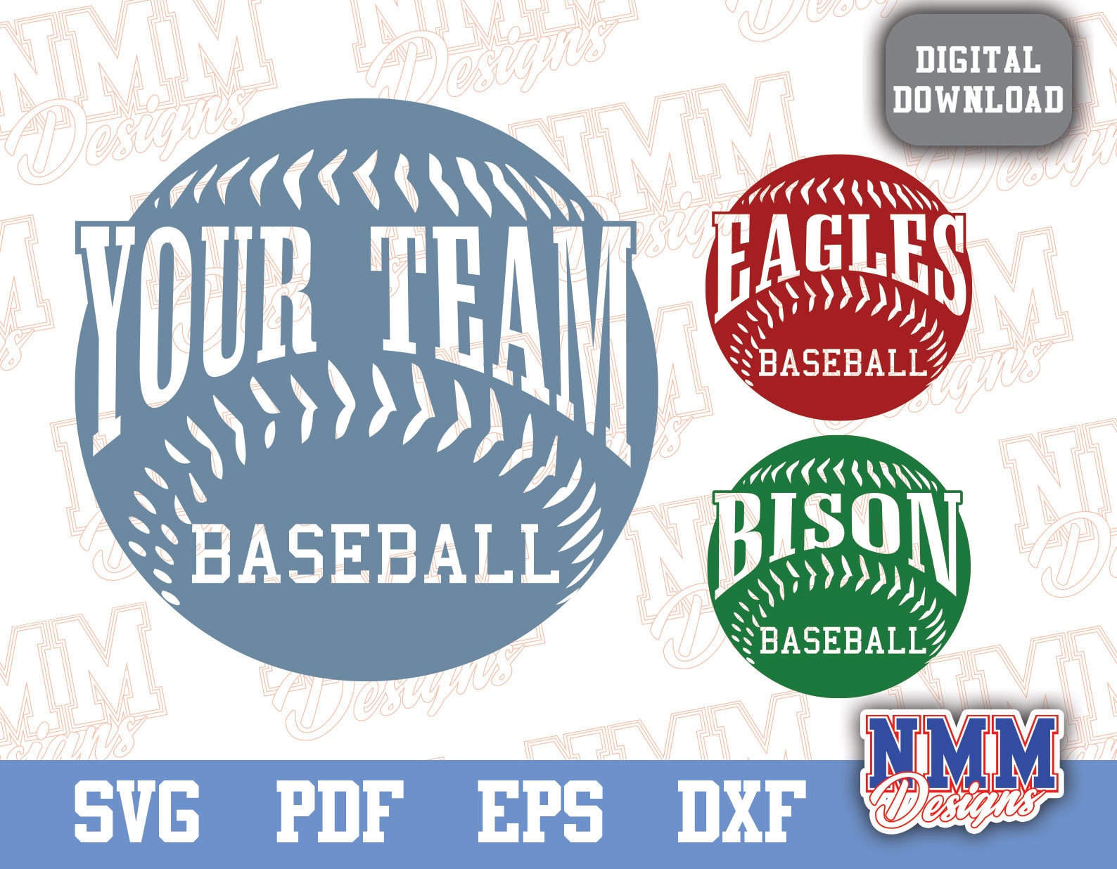 Custom Baseball Name Svgdxf Pgpng Epscustom Team Spirit - Etsy
