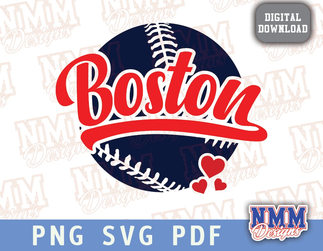 Boston Baseball SVG: Cricut Cut File (digital Download) - Etsy
